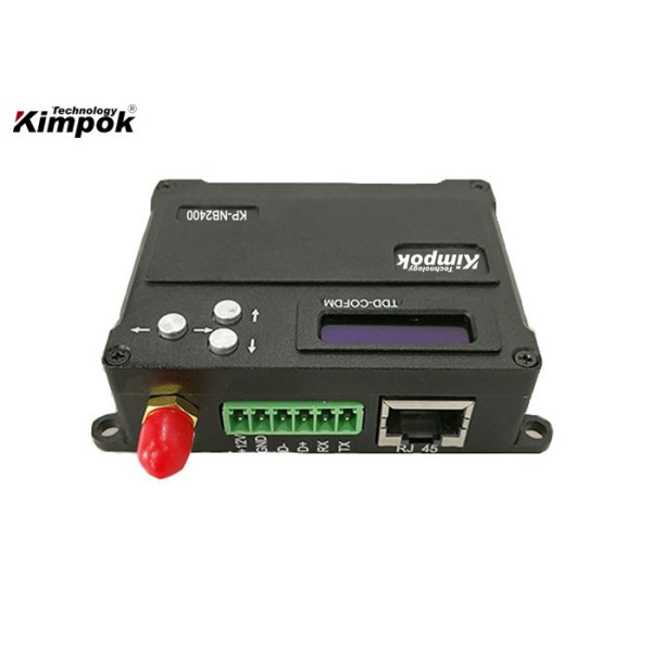 Quality Full HD COFDM IP Transmitter Wireless Microwave Data Link RJ45 And RS232 for sale