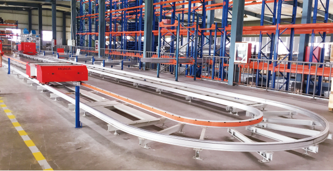 Radio Shuttle Car And Carrier For  Radio Shuttle Racking ASRS Automatic Storage and Retrieval System Pallet Runner Racking