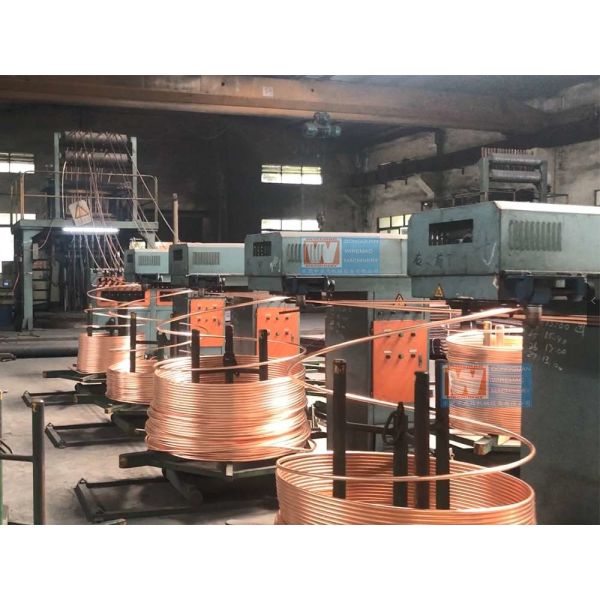 Quality 1050Kg/h Continuous Copper Rod Casting Machine Output 8mm-20mm for sale