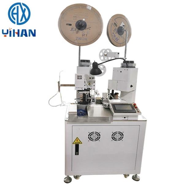 Quality High Productivity Multifunctional Double Head Terminal Machine for Automatic Operation for sale