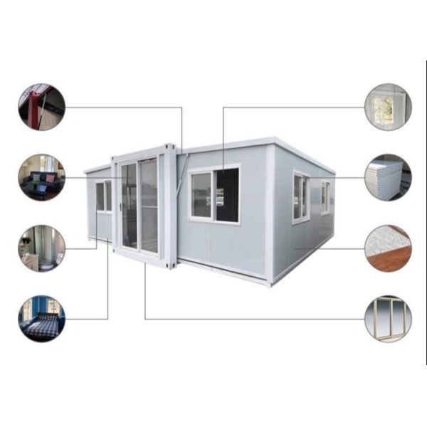Quality 3 In 1 Prefabricated Foldable Expandable Container Living Homes for sale