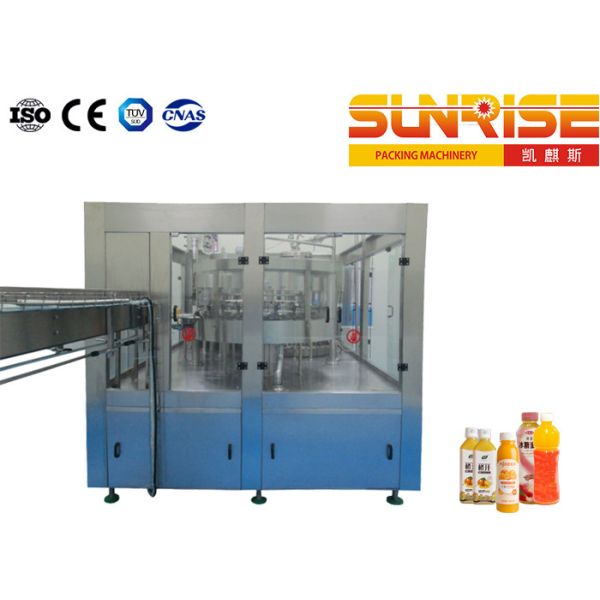 Quality Full Automatic Hot Filling Line , Lemonade Juice Sealing Machine for sale