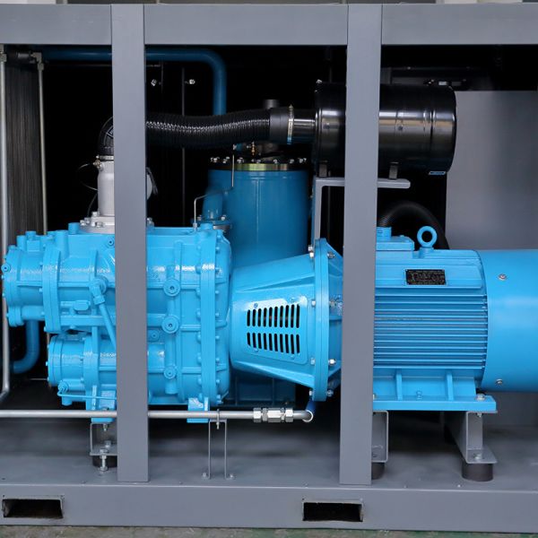Quality PM Two Stage Screw Air Compressor 100Hp 8 Bar IP65 Energy Saving for sale
