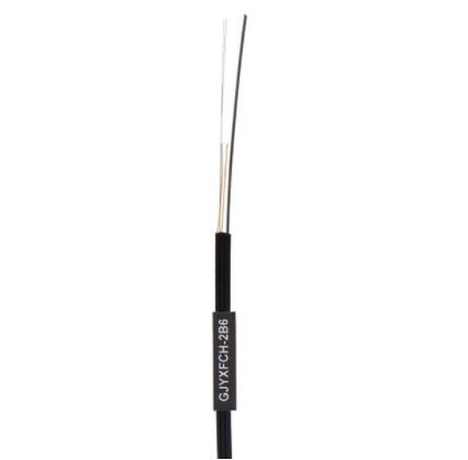 Quality 1260nm-1650nm FRP Bow Type FTTH Aerial Drop Cable for sale