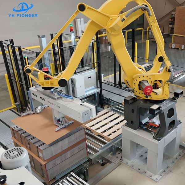 Quality High Precision Automatic Palletizing Systems Robot Arm 180Kg Load IP65 for sale