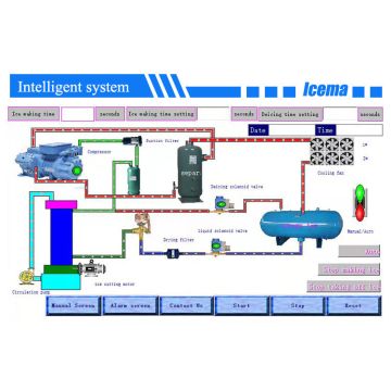 Quality March Expo 5T 8T 10T Tube Ice Maker Machine with Automatic Operation and Energy for sale