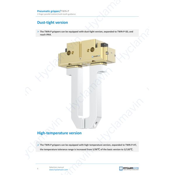 Quality Short Stroke Two Jaw Gripper End Of Arm Tooling Grippers 0.1kg-37Kg Load Capacity for sale