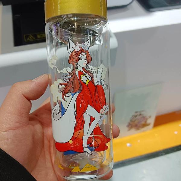 Quality A3 UV Printer For Roll Material Flatbed Cylindrial Bottles Phone Case Printing for sale