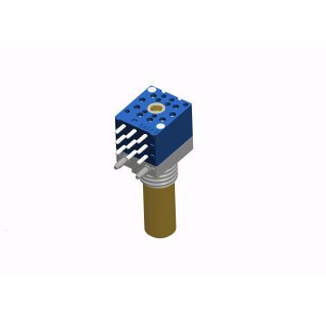 Quality Three Unit Metal Shaft Absolute Encoder Rotary For Automotive Electronics for sale