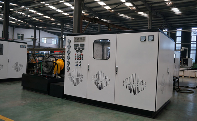 hydraulic test stand