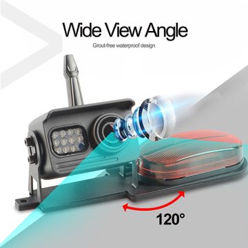 Quality Night Vision 33ft Smart Wireless Backup Camera 7 Inch Color Monitor for sale