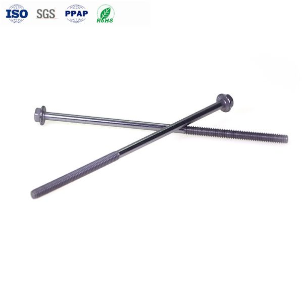 Quality M8x300mm Hex Flange Bolt Stainless Steel A2-50 Grade for sale