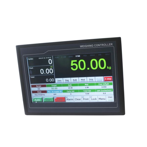 Quality Auto Zero Tracking Weighing Scale Indicator , Touch Screen Controller I/O for sale