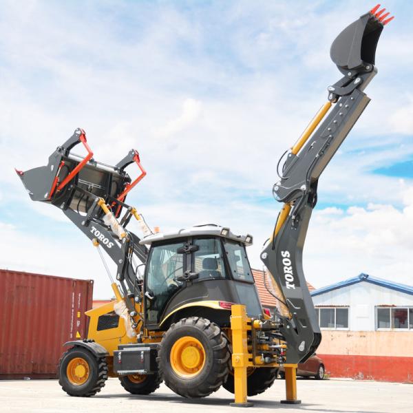 Quality 2500kg Wheel Backhoe Loader Equipment for sale