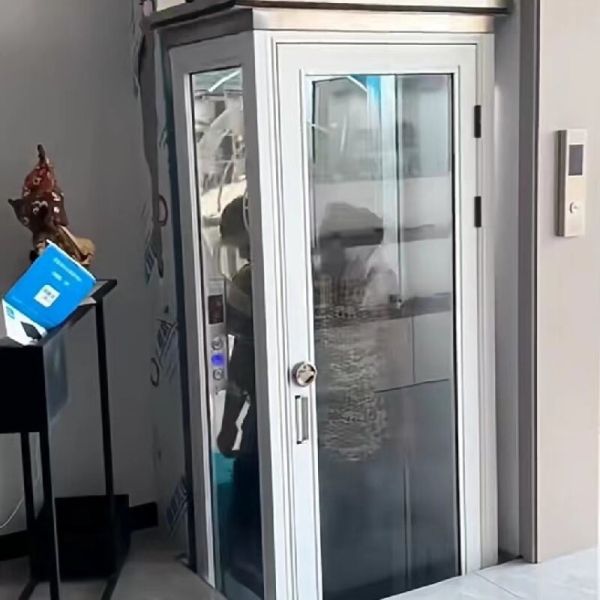 Quality Compact Hydraulic Naked Home Lift – Space-Saving Design for Light-Duty Use for sale