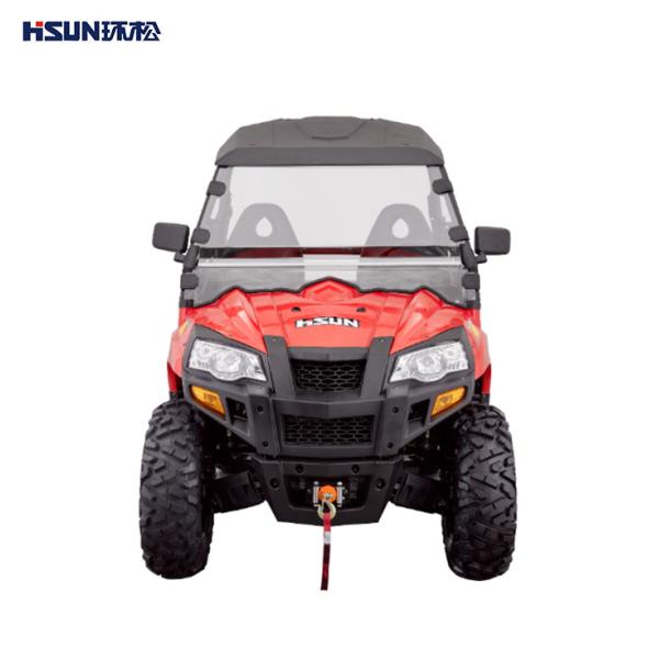 Quality 550cc 4x4 UTV Liquid-cooled Single Cylinder Hisun with AT 25*8-12 Radial Tire for sale