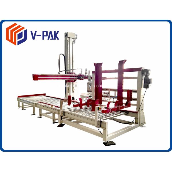 Quality 100Kg Mechanical Stretch  Robotic Bag Case Packer Palletizer for sale
