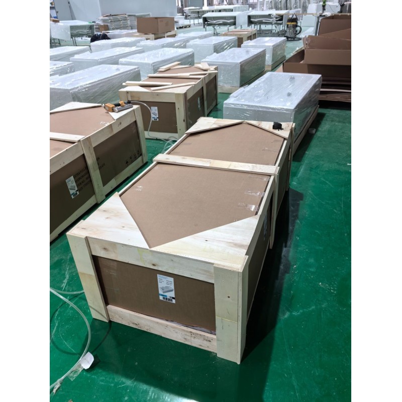 Rectangular 1700mm Hydro Massage Acrylic Bathtub Assembled Panels