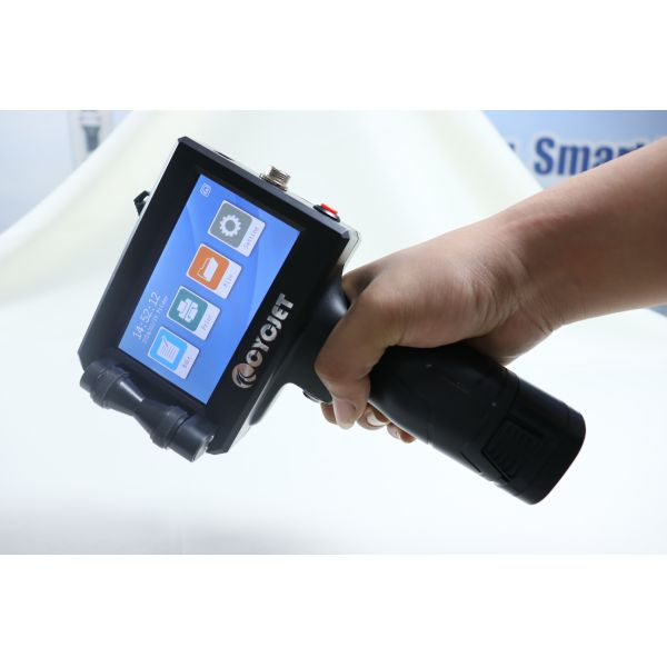 Quality 25.4mm Handheld Inkjet Printer Batch Number Coding And Board Printer for sale