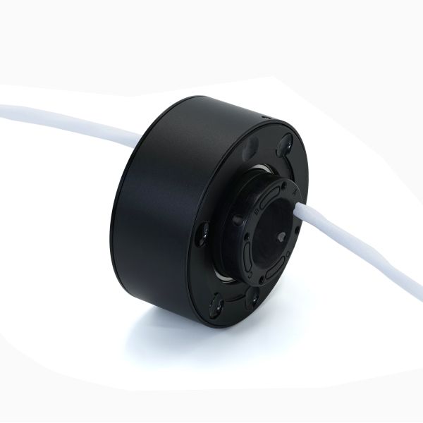 Quality 3 Channel 10A Through Bore Slip Ring with IP65 Protection and AFPF Cable for sale