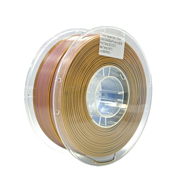 Quality PINRUI Triple Color PLA Silk Filament for sale