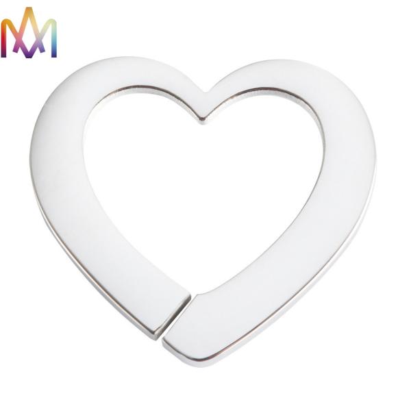 Quality Hollow Custom Engraved Heart Charm for sale