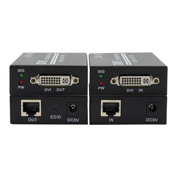 Quality DVI Extender Over Cat 6 Hdmi Cable Extender HDMI 60m 1080P for sale