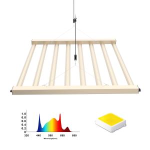 Quality Vertical Rack Plant Grow Lights LED Full Spectrum High Light Intensity Install for sale