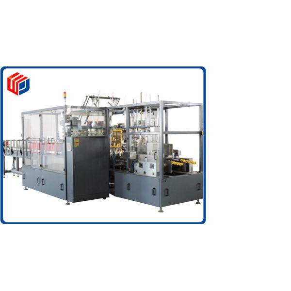 Quality 50 / 60Hz Wrap Around Case Packer Machine High Power Environment Friendly for sale