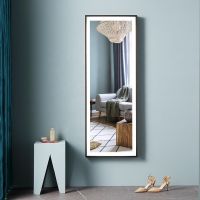 Quality Wooden Frame Led Full Length Mirror Color Temperature Adjustable Led Full Body for sale