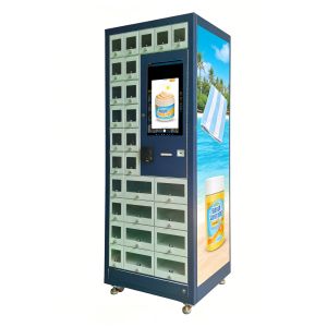 Quality Surfing secure locker vending machine offering 24 hour self service purchase for sale