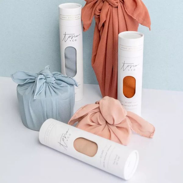 Quality Clothing Paper Tube Packaging With Window Printing Shirts Underpants Cylinder for sale