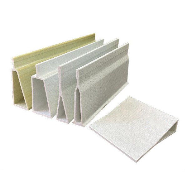 Quality Trapezoid Triangle Fiberglass Beam Plastic Livestock Slats Support for sale