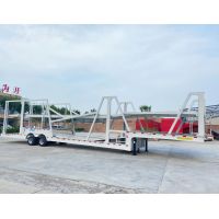 Quality 25T Max Payload Two Axle Car Carrier Trailer 8 Car Transporter Steel Material for sale