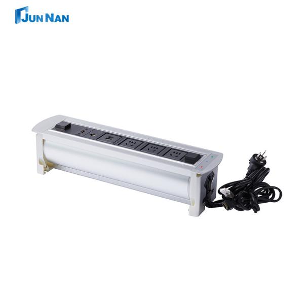 Quality Desktop Power Socket Hidden Multifunction Office Table European Plugs Outlet for sale