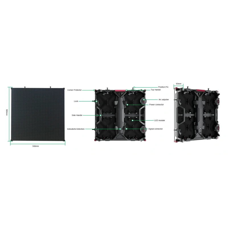 rental led display layout