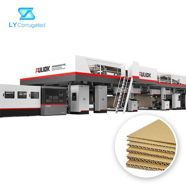 Quality 5 Ply Corrugated Cardboard Production Line for sale