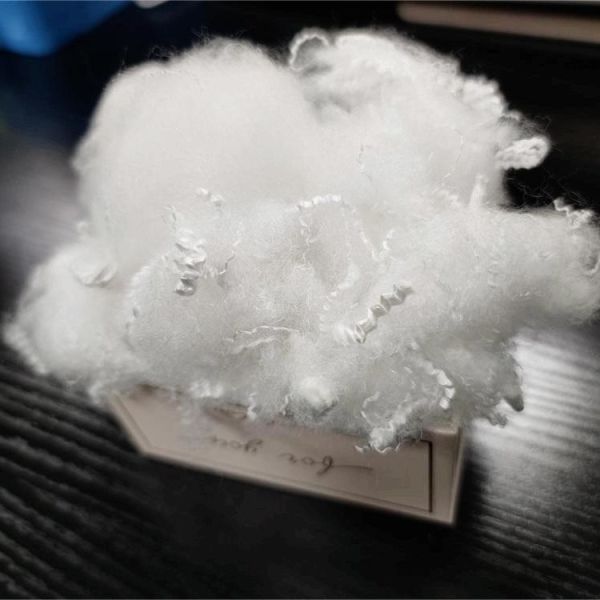 Quality Short High Elasticity Flame Resistant Recycled Polyester Fiber for Industrial for sale