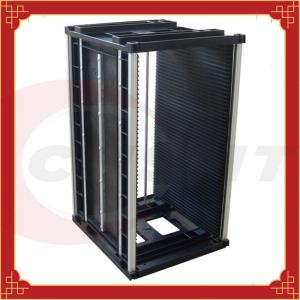 Quality Plastic PCB Storage PCB Magazine Rack ESD Handle 254mm 5 Sheets for sale