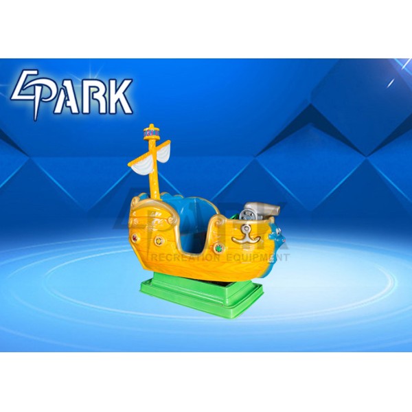 Quality Pirate Ship Swing Ride Coin Pusher Kiddy Ride Machine Lottery Ticket Train for sale