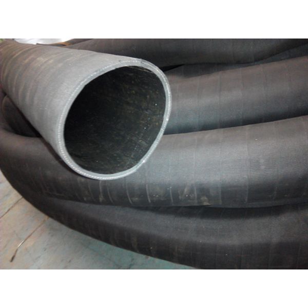 Quality 8''  20Bar 15m Length Rubber Suction Hose , Rubber Water Hose for sale