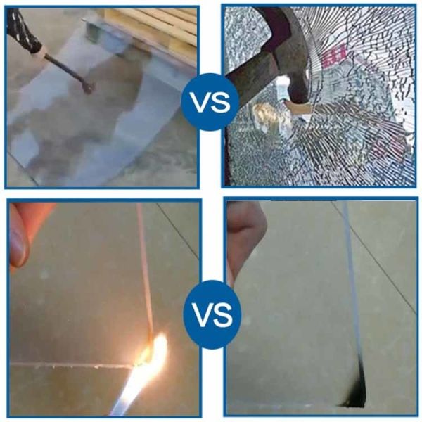 Quality Unbreakable clear Plastic Glass Sheet Pc Polycarbonate Sheet Solid Sunlight for sale