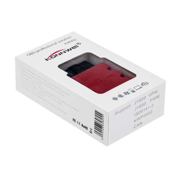 Quality 12V Konnwei OBD2 Scanner Wifi Car Diagnostic Tool Smart Gauge 24 Months Warranty for sale