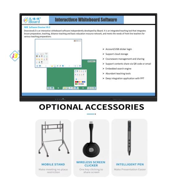 Quality Take Your Presentations to the Next Level with Our USB Multi Touch Whiteboard for sale