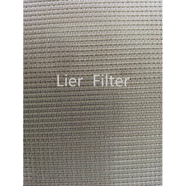 Quality 15 Micron Sintered SS Mesh Filter High Pressure Oil Filter Mesh for sale
