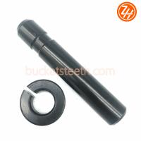 Quality 105mm Excavator Bucket Teeth Pins , 9J2358 8E6358 Cat Bucket Pins for sale