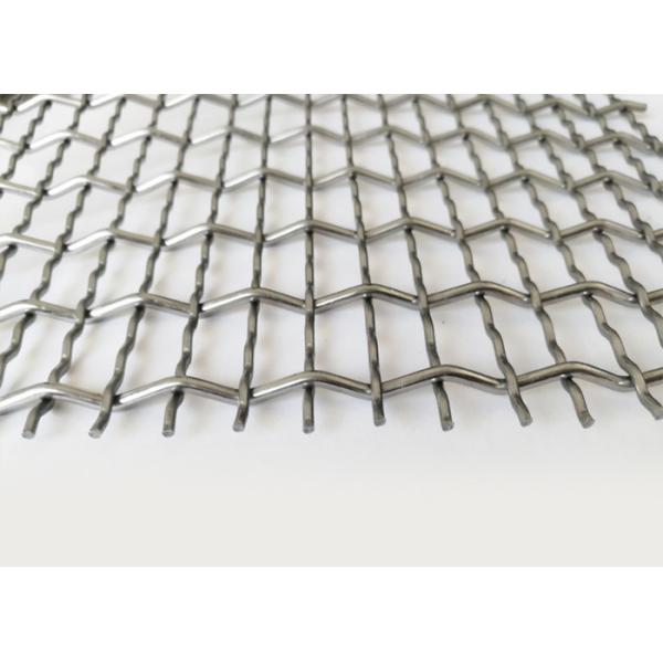 Quality Crimp Interior Woven Metal Mesh Building Facade Stainless Steel for sale