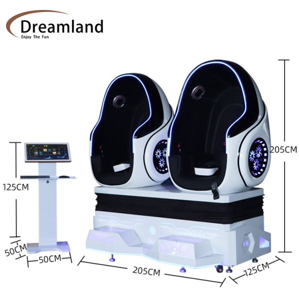 Quality Luxury Virtual Reality Egg Chair Virtual Reality Chair 9d Simulator For for sale