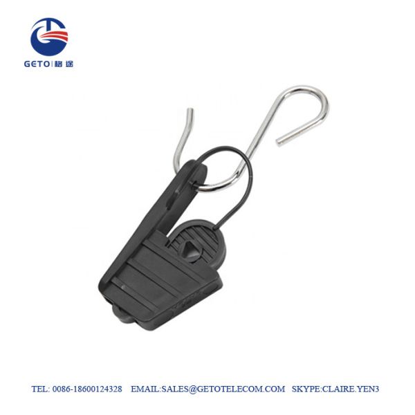 Quality Nylon SS201 Indoor 5mm Aerial Drop Wire Clamps for sale