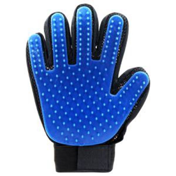 Quality Massage Pet Grooming Glove / Efficient Pet Mitt Brush Customized Color for sale